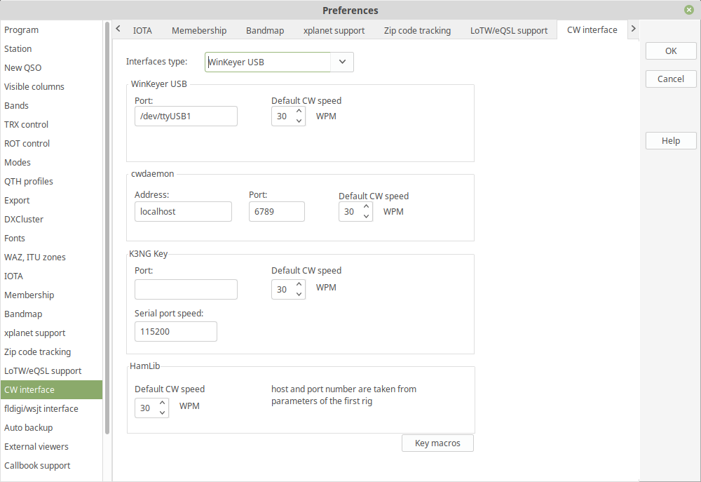 I can finally key my rig on CW | CQRLOG